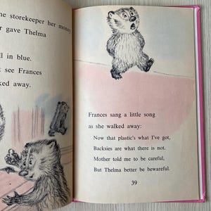 1970 Vintage Book A Bargain for Frances, Written by Russell Hoban and ...