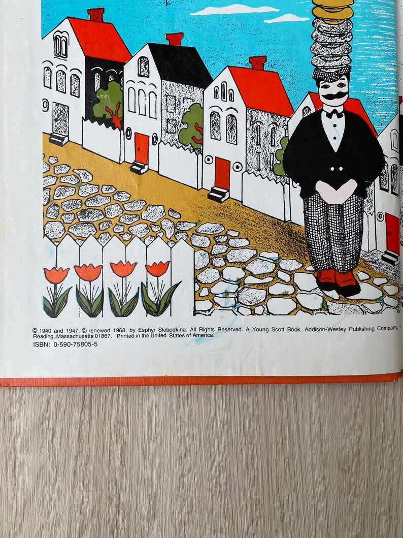 1968 Vintage Hardcover Book Caps for Sale by Esphyr Slobodkina - Etsy