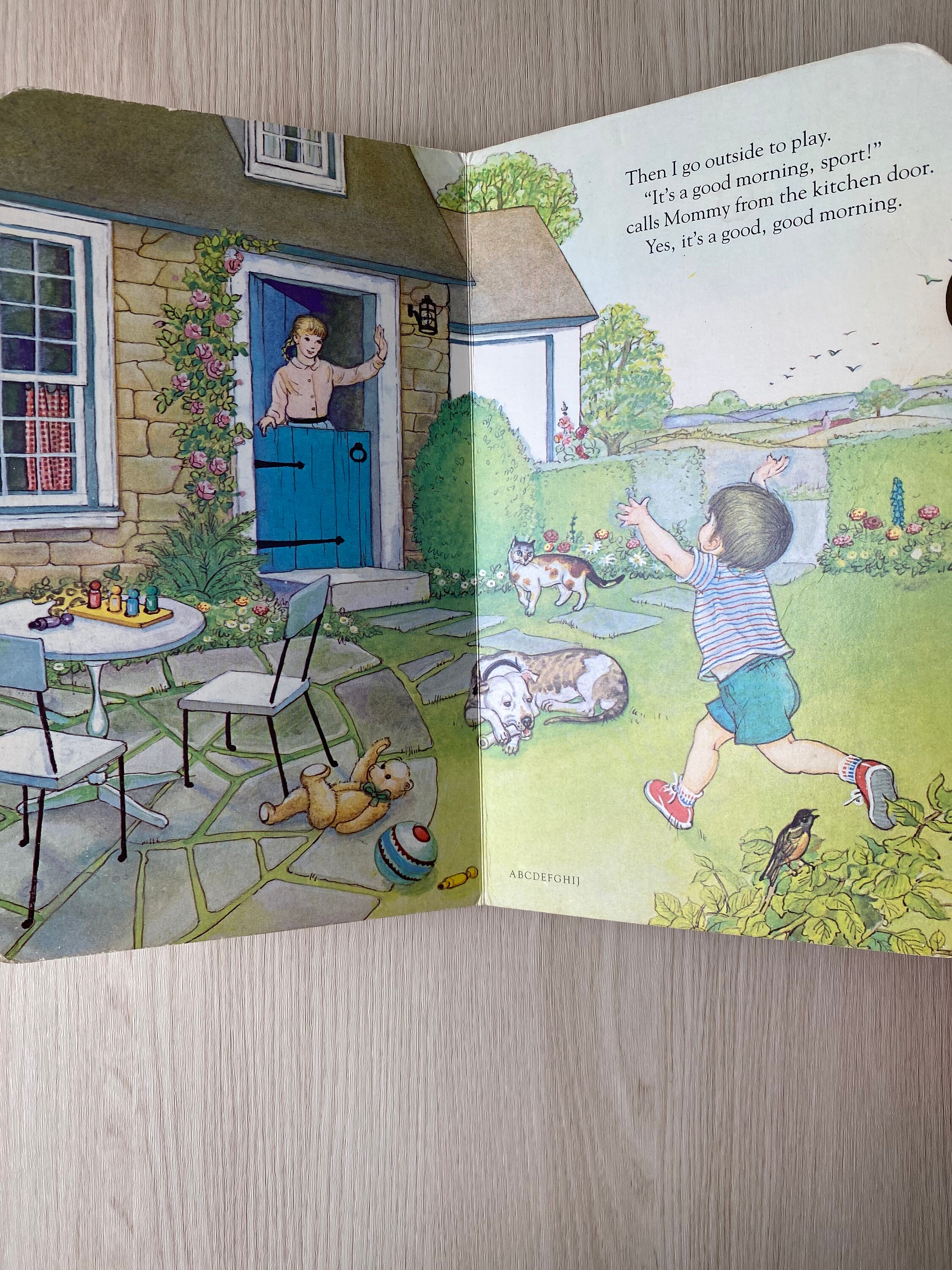 1983 Vintage Hardcover Board Book My Good Morning Book A Golden Sturdy ...