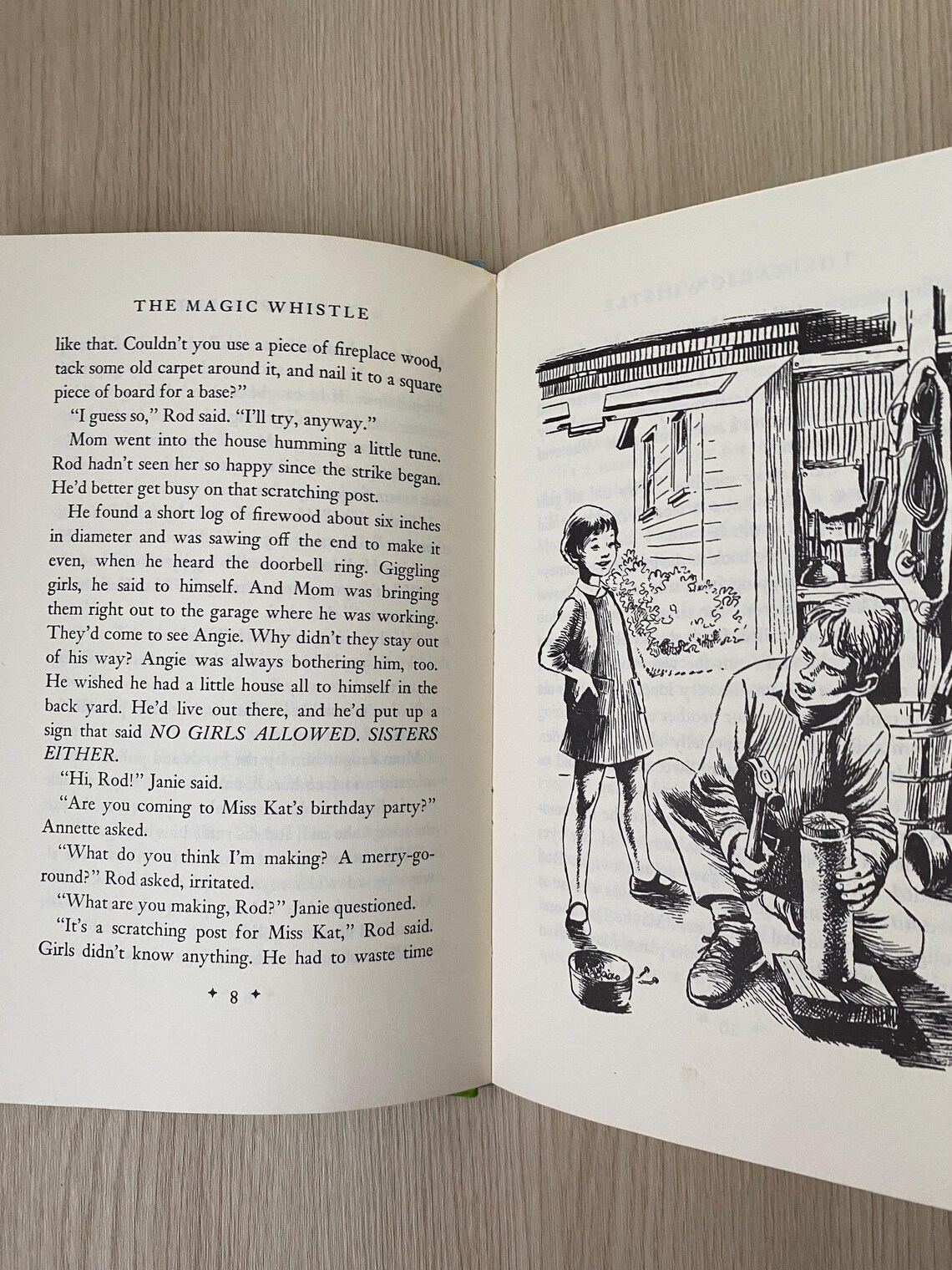 1969 Vintage Children's Book: the Magic Whistle, Illustrated by Ursula ...