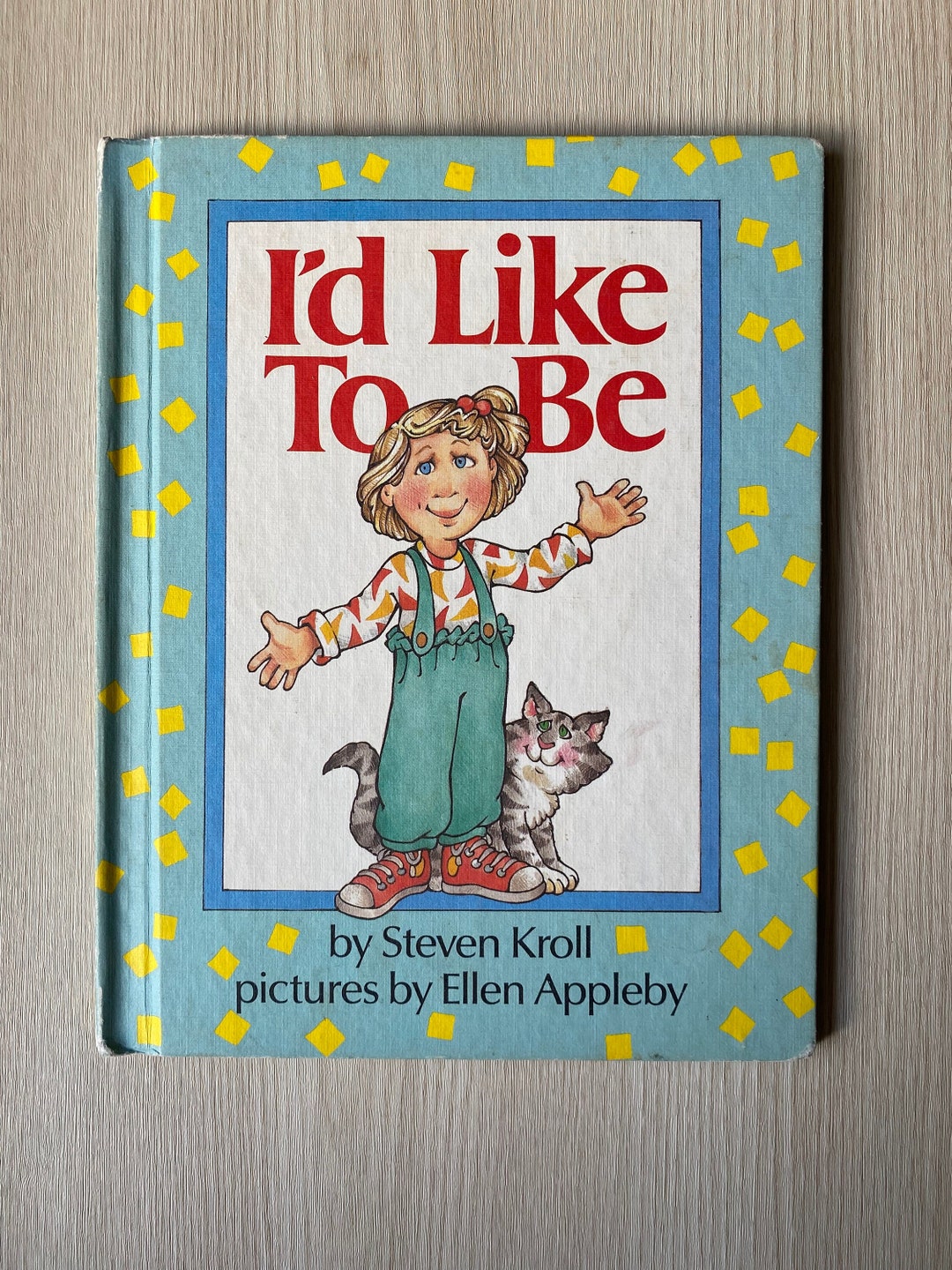 Vintage 'i'd Like to Be' Book by Steven Kroll, 1987 Hardcover - Etsy
