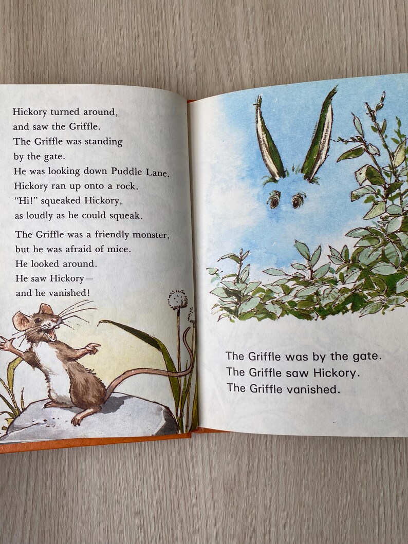 1985 Vintage Book Puddle Lane Hickory Mouse Written by Sheila Mccullagh ...