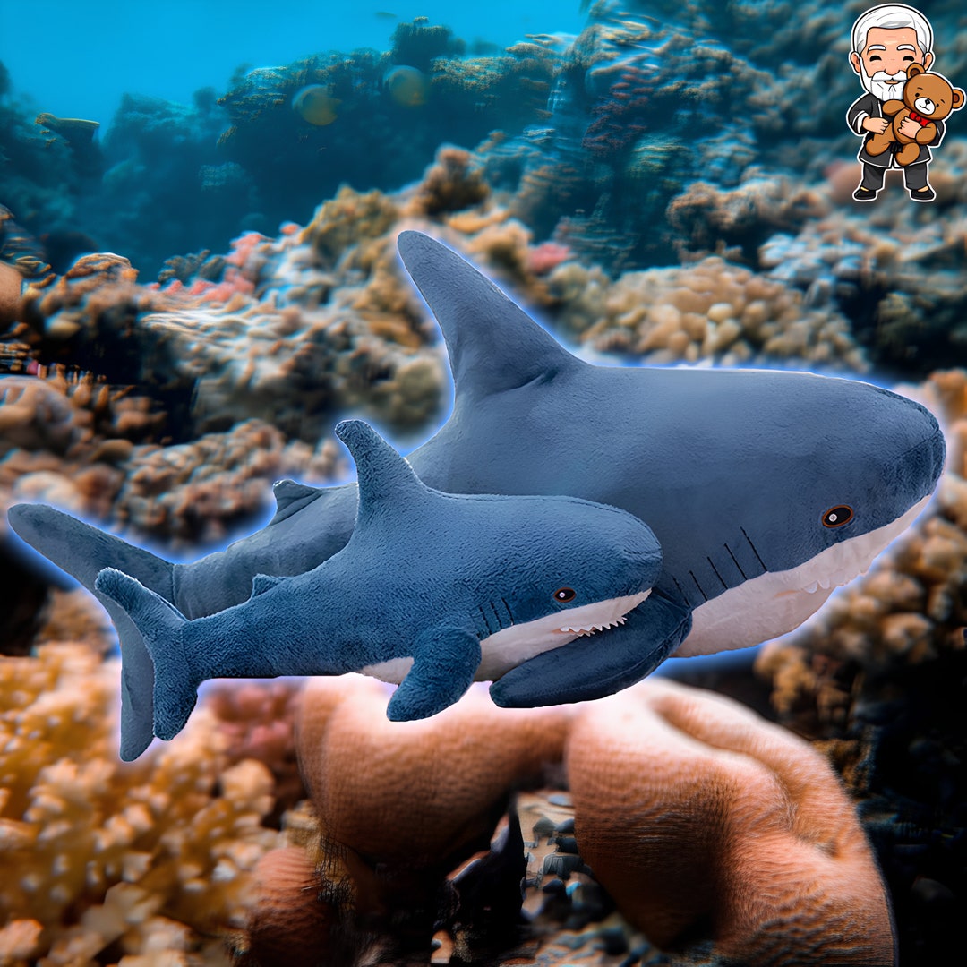 Cute Shark Plush Shark Plush Soft Shark Plush Comfy Home Decoration ...
