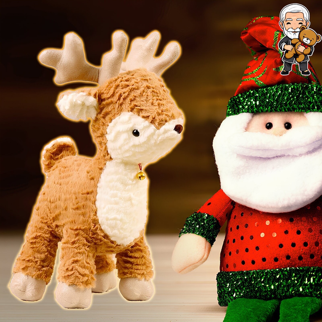 Reindeer Plush Magical Reindeer Plush Cute Reindeer Plush Soft Home ...