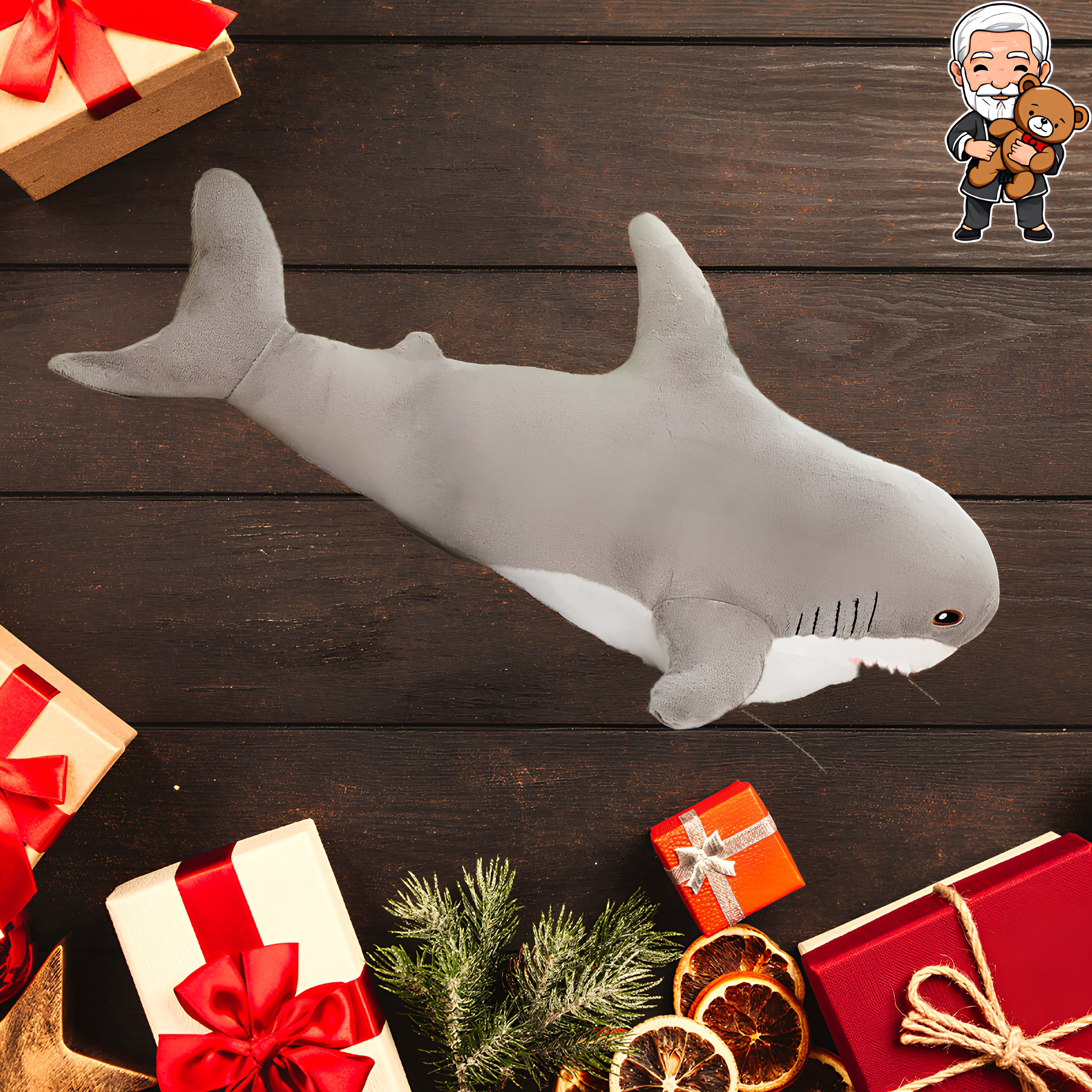 Cute Shark Plush Shark Plush Soft Shark Plush Comfy Home Decoration ...