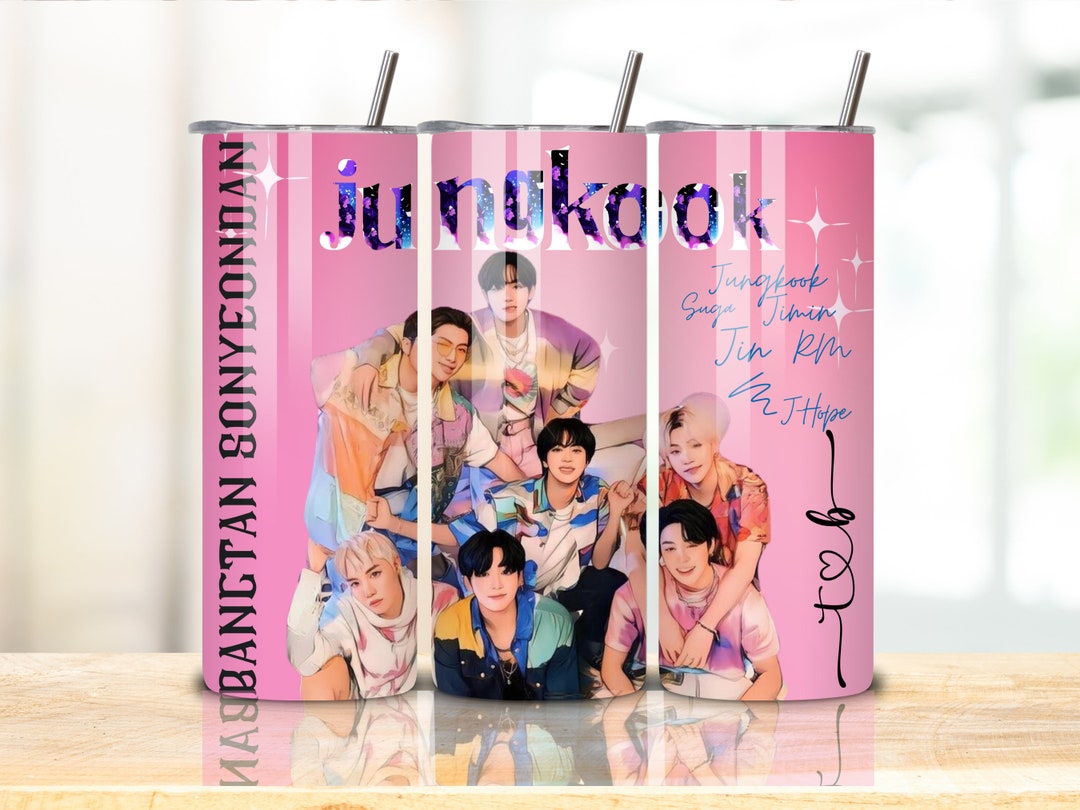 Bts Tumbler Wrap, Bts Tumbler, 20 Oz Tumbler Wrap Lgbt, Bts 21, Bts ...
