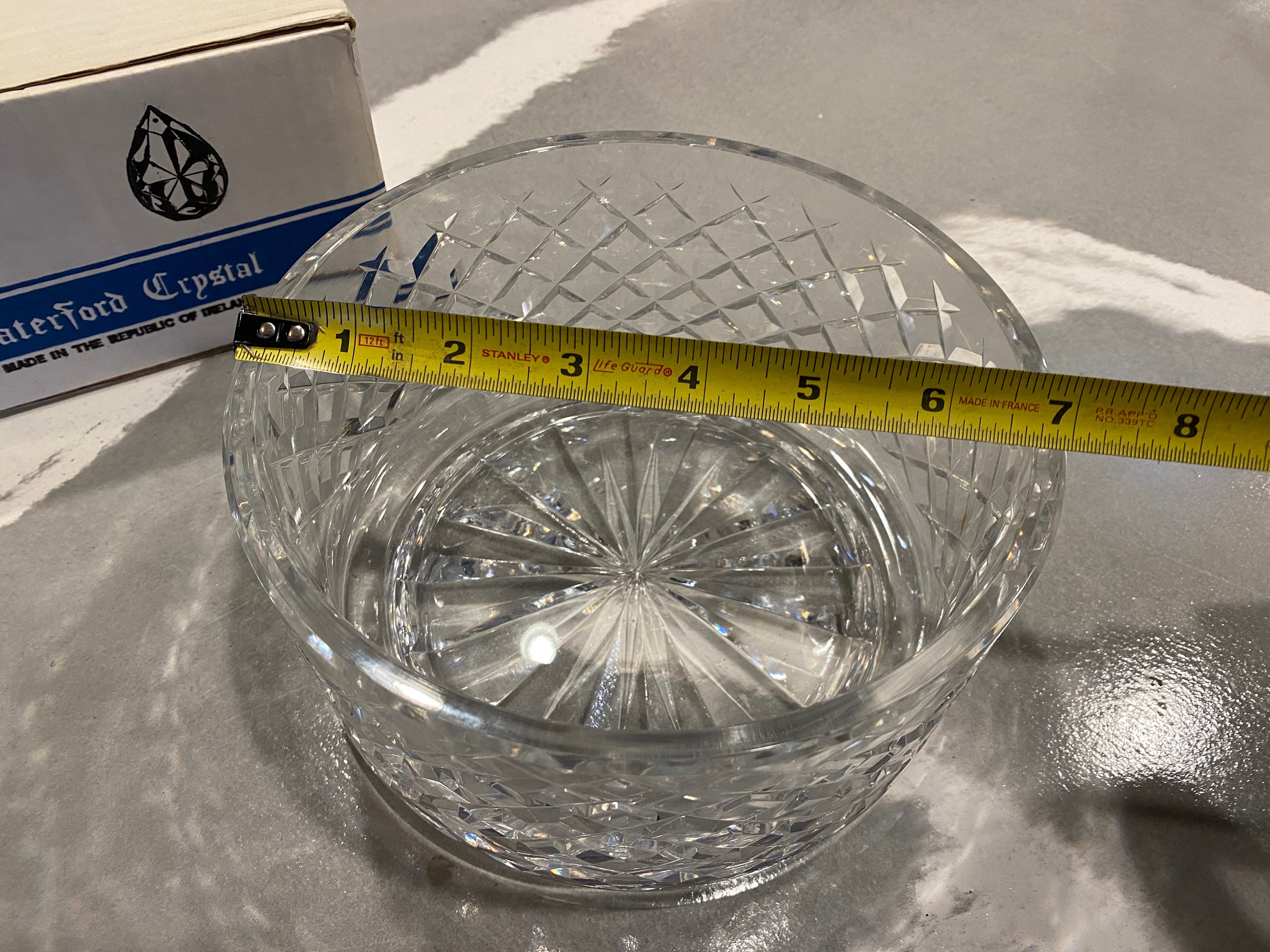 7 Inch Alana Cut Waterford Crystal Salad Bowl - Etsy