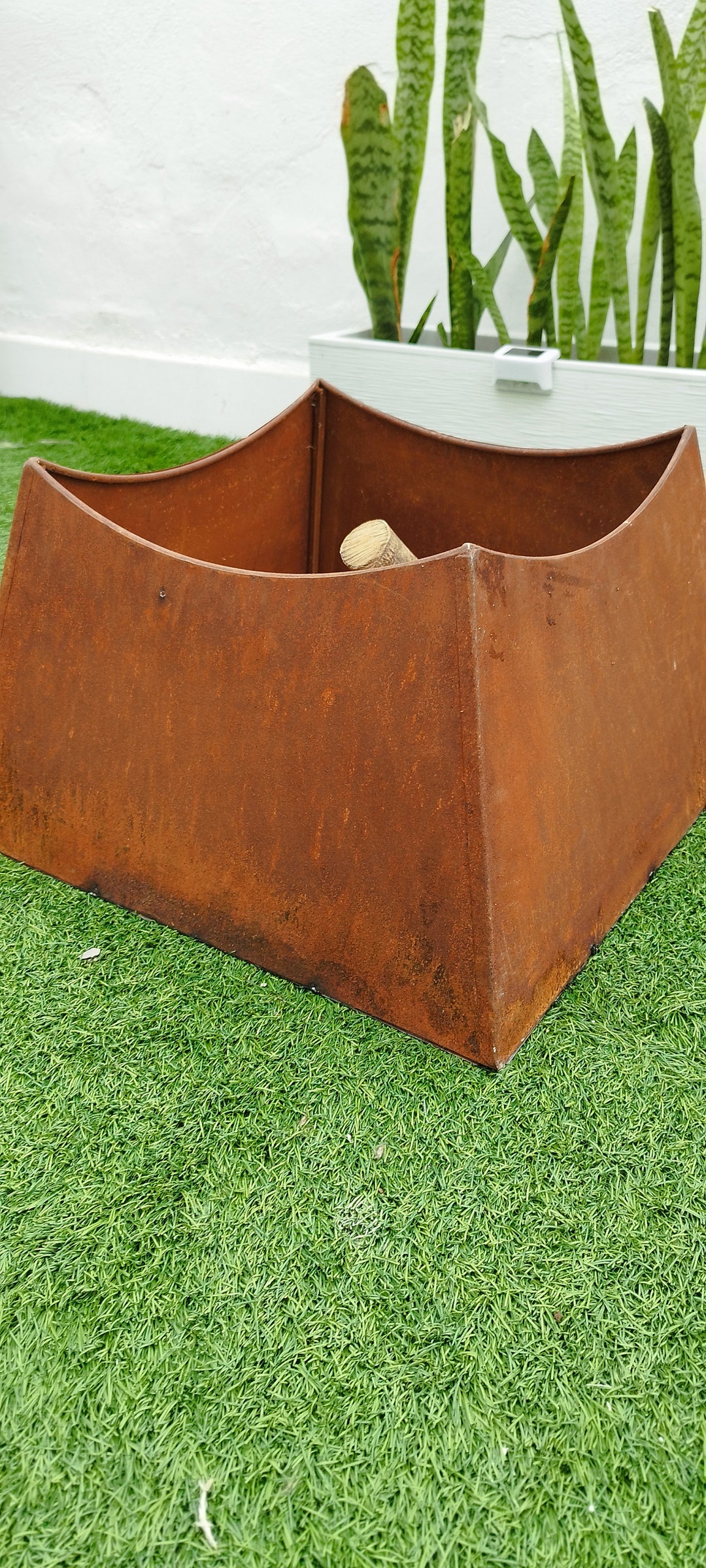 Recycled Rust Garden Bonfire - Etsy