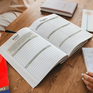 Self Discovery Journal, Reflection Journal, Self Improvement Worksheet ...