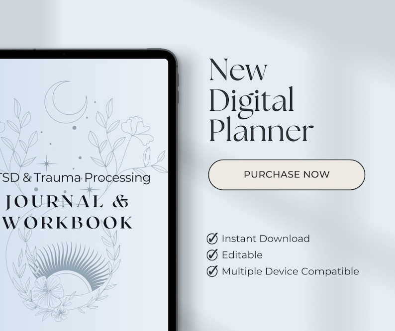 Trauma Therapy Worksheet Trauma Workbook Trauma Therapy Trauma Journal ...