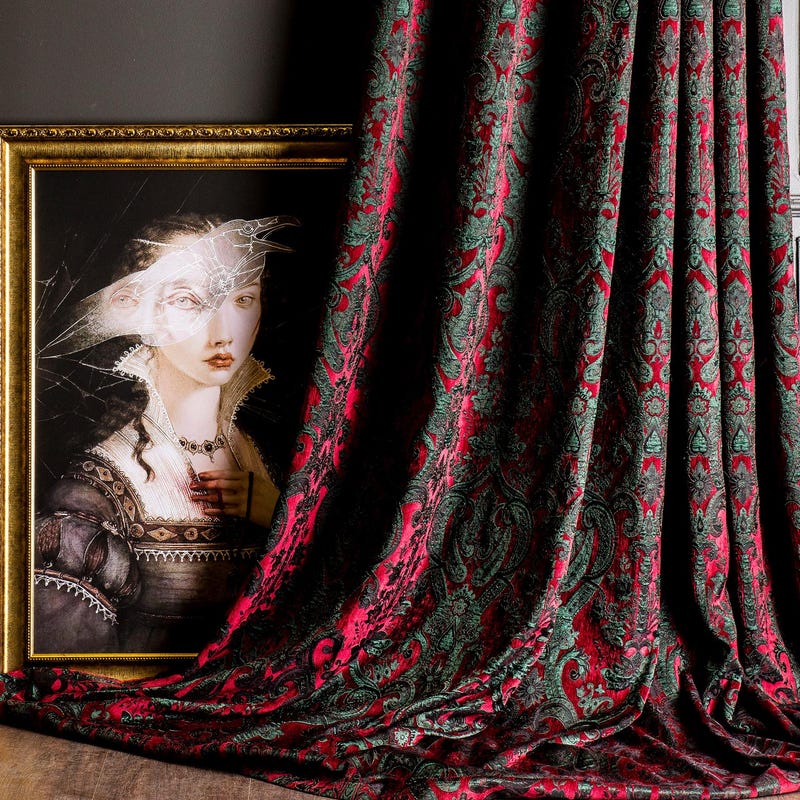 Gothic Curtains - Etsy