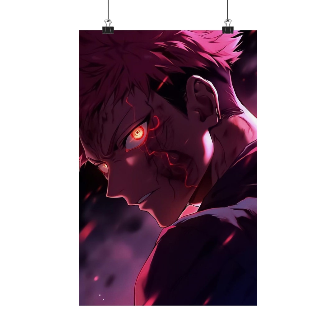 Itadori Yuji Series Poster, Yuji Manga Poster, Jujutsu Kaisen Art ...