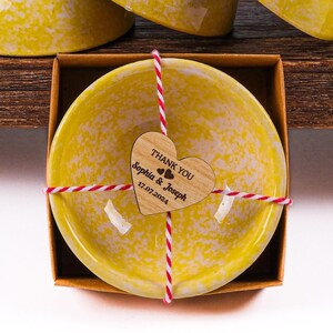 Bridal Shower Favors Bowl Cini Ceramic Handmade Gifts, Personalized ...