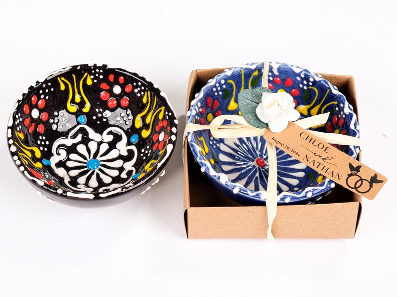 Turkish Ceramic Bowls, Wedding Favors, Decorative Bowl Favors, Turkish ...