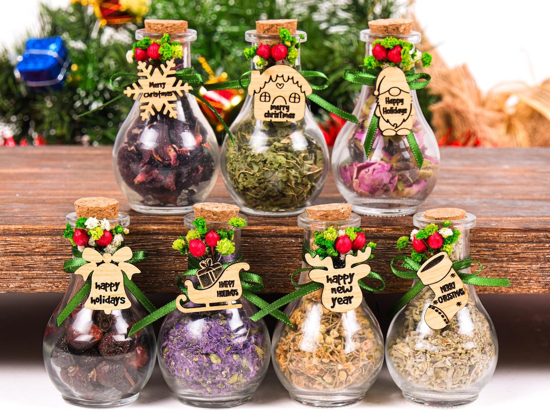 Personalized Tea Party Favors, Loose Tea Favors, Personalized Christmas ...