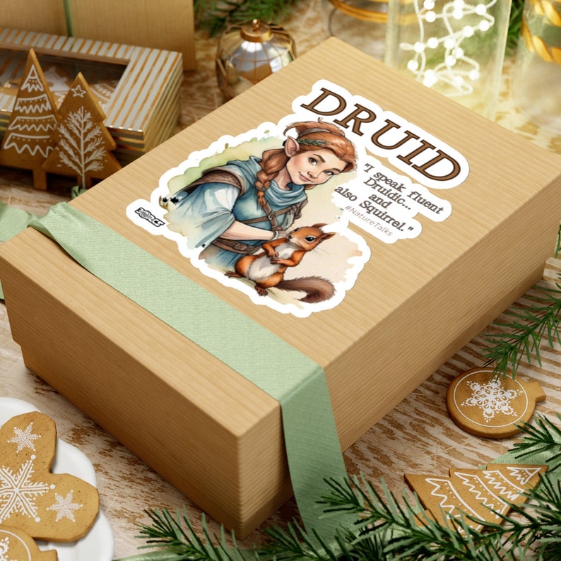 DND Dungeons & Dragons Druid Class | Squirrel Character | Vinyl Kiss ...