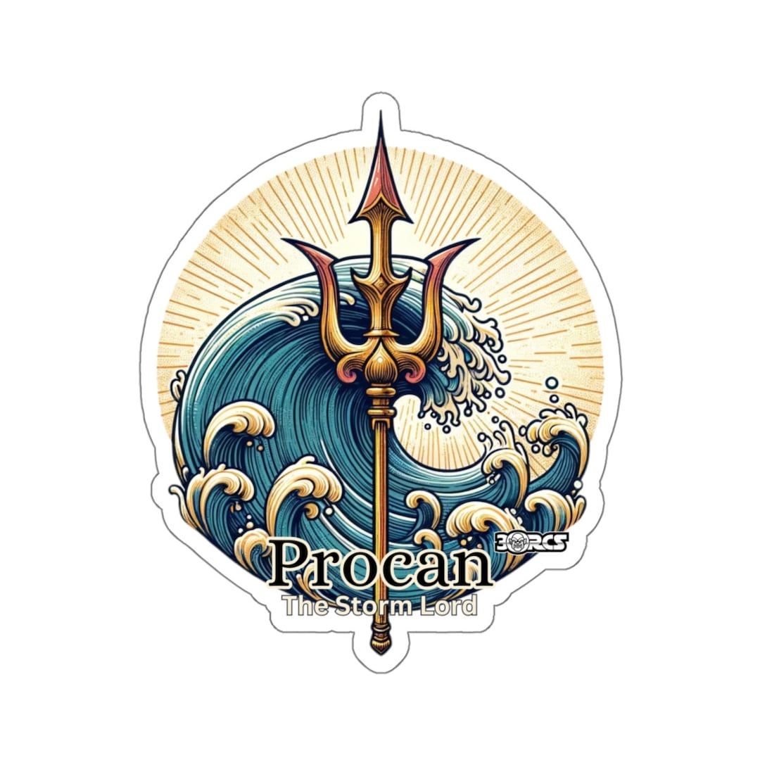 DND Dungeons & Dragons | Holy Symbol | Procan the Storm Lord | God of ...