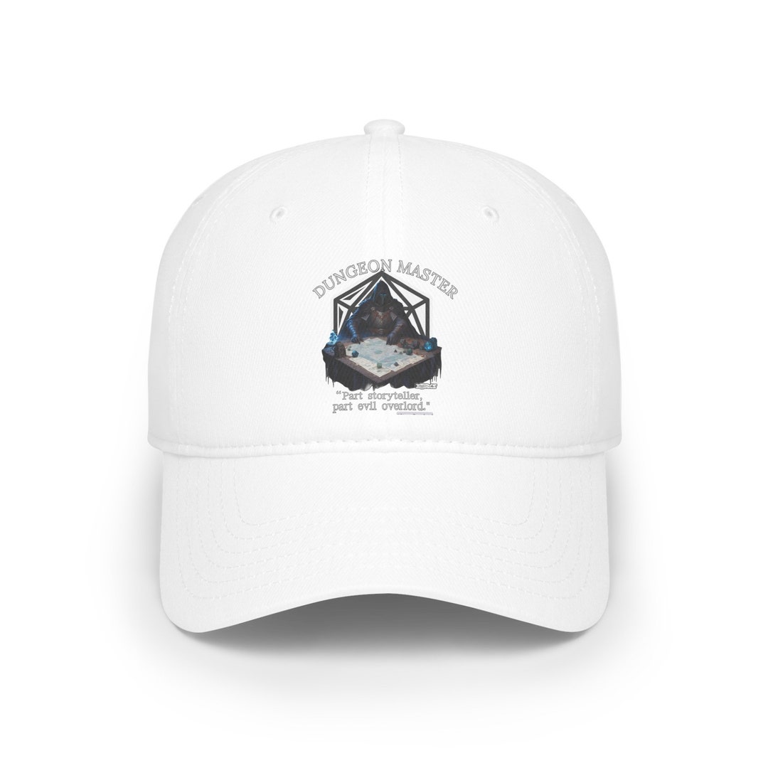 Dnd Dungeon Master | Storyteller | Overlord | Low Profile Baseball Cap ...