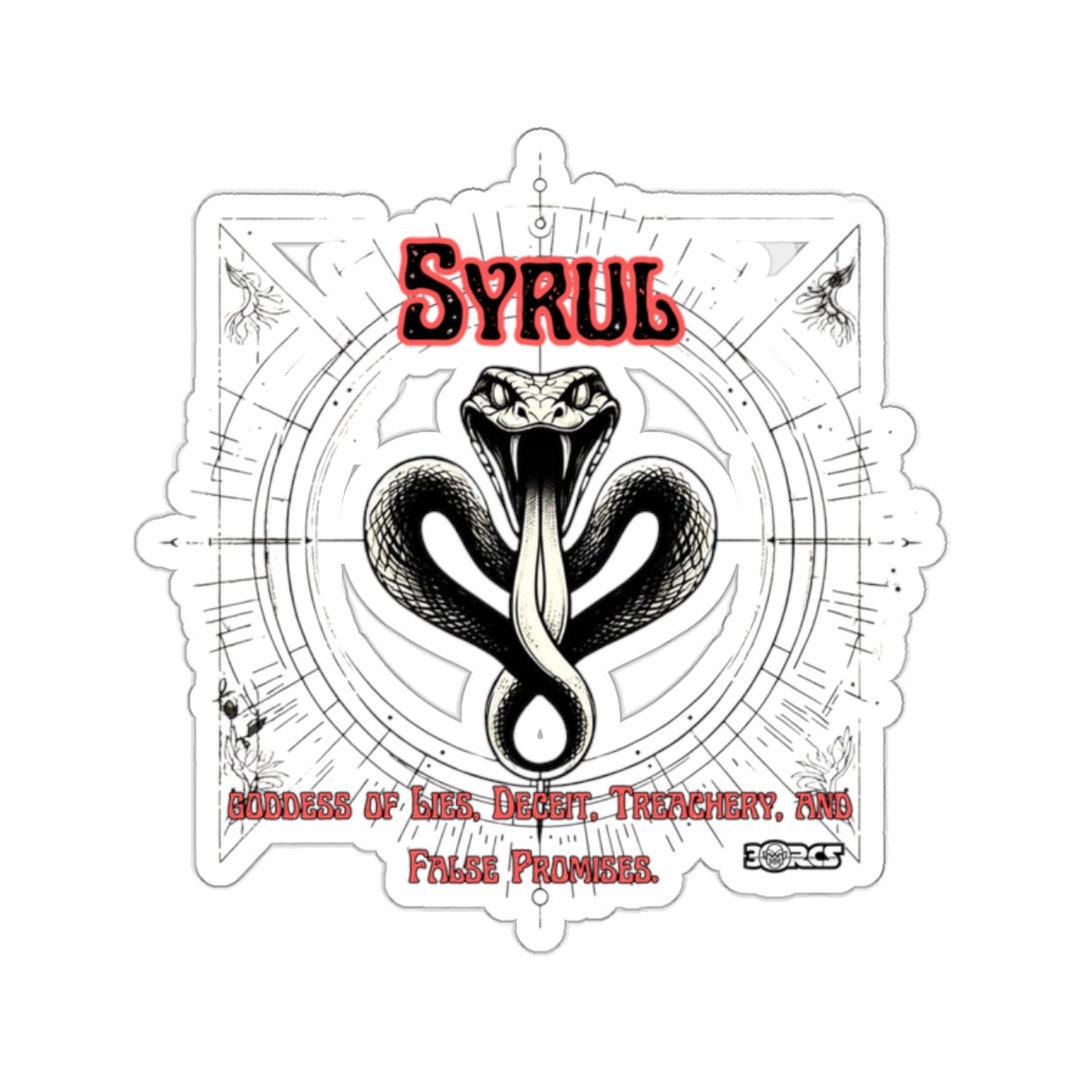 Dnd Unique D&D | Suel Deity Holy Symbol | Greyhawk God Syrul | Vinyl ...