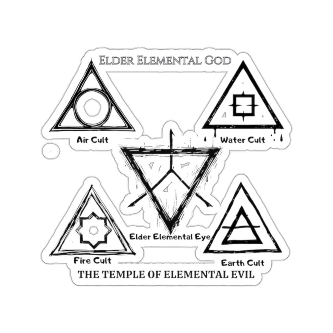 Dnd Unique D&D Greyhawk | Elder Elemental God Deity Symbol of Air ...