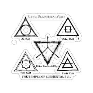 Dnd Unique D&D Greyhawk | Elder Elemental God Deity Symbol of Air ...