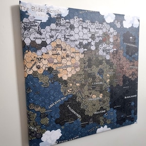 Famous Gaming World! 8 Bit Style World Map - Etsy