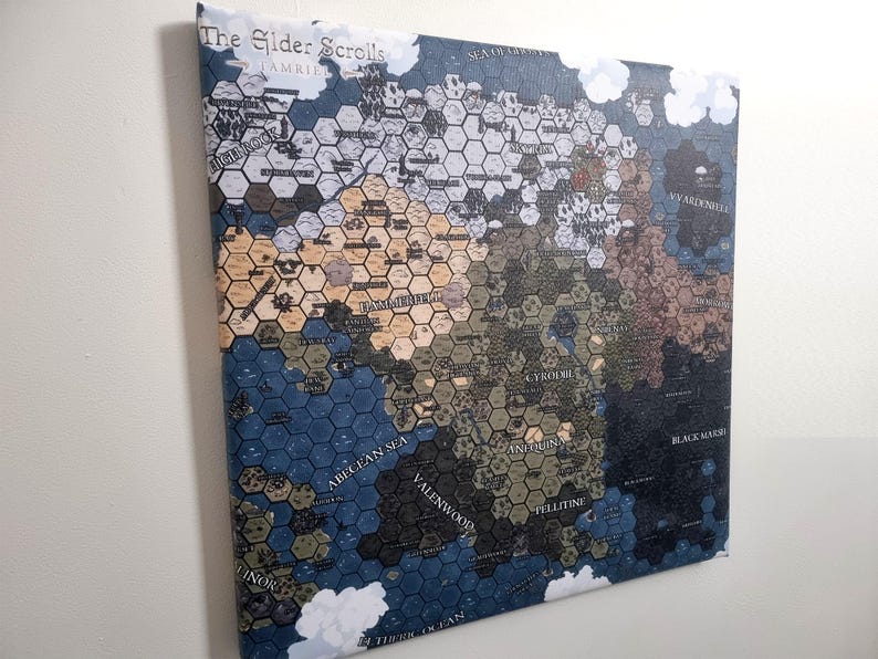 Famous Gaming World! 8 Bit Style World Map - Etsy