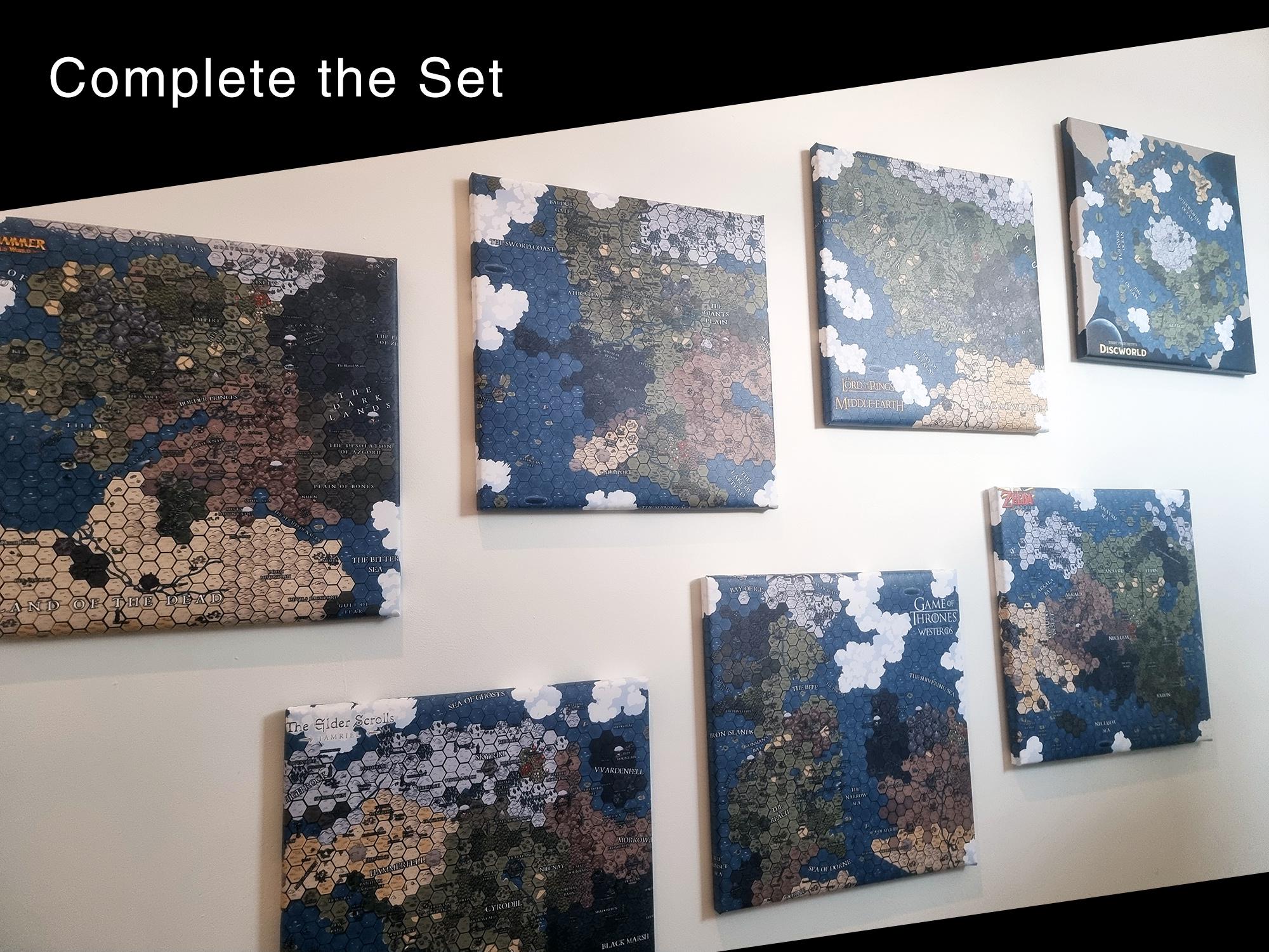 Famous Gaming World! 8 Bit Style World Map - Etsy