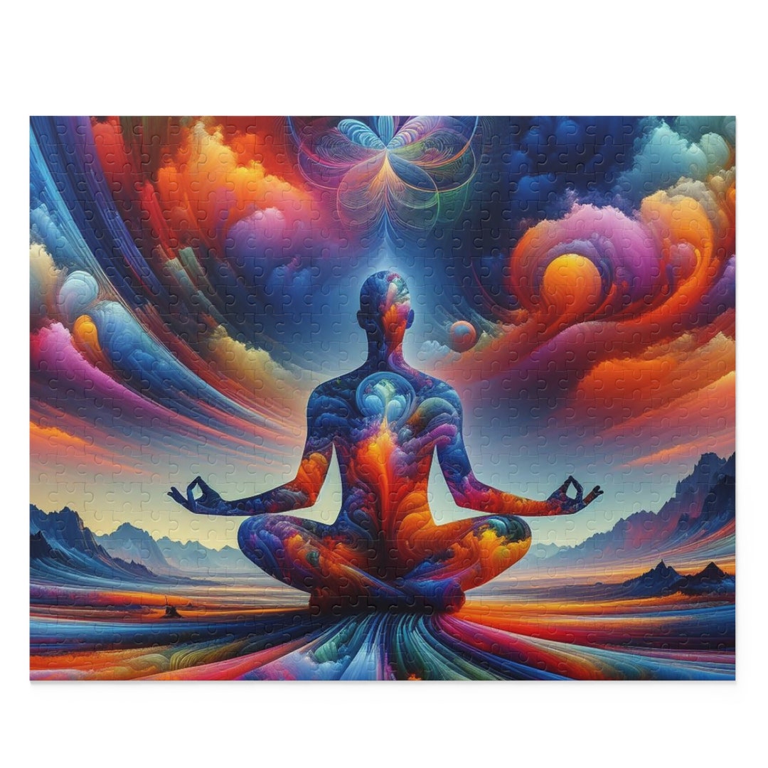 Fun Puzzle, Modern Puzzle, Digital Art Puzzle, Meditation, Colorful ...