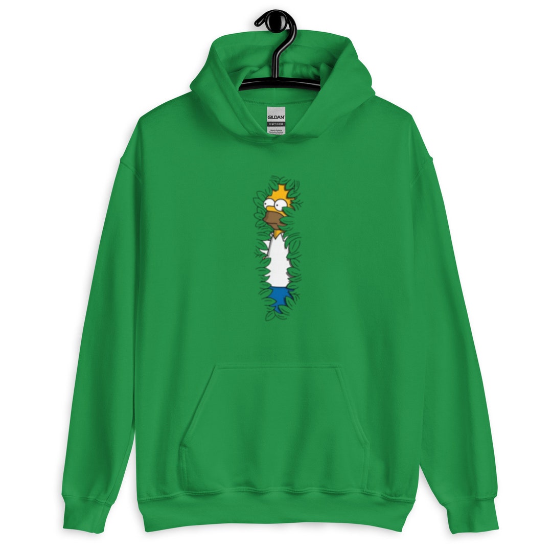 Simpson Hoodie , Homer Simpson , Green Hoodie , Clothing , Cartoon ...