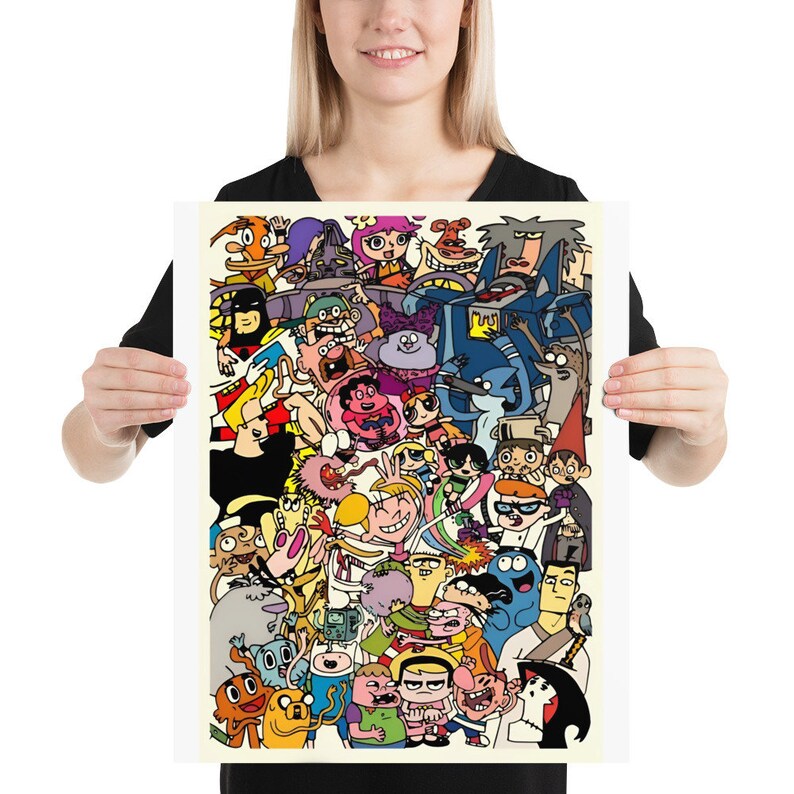 90's Cartoon Characters, Regular Show , Gumball Poster , Cartoon Poster ...
