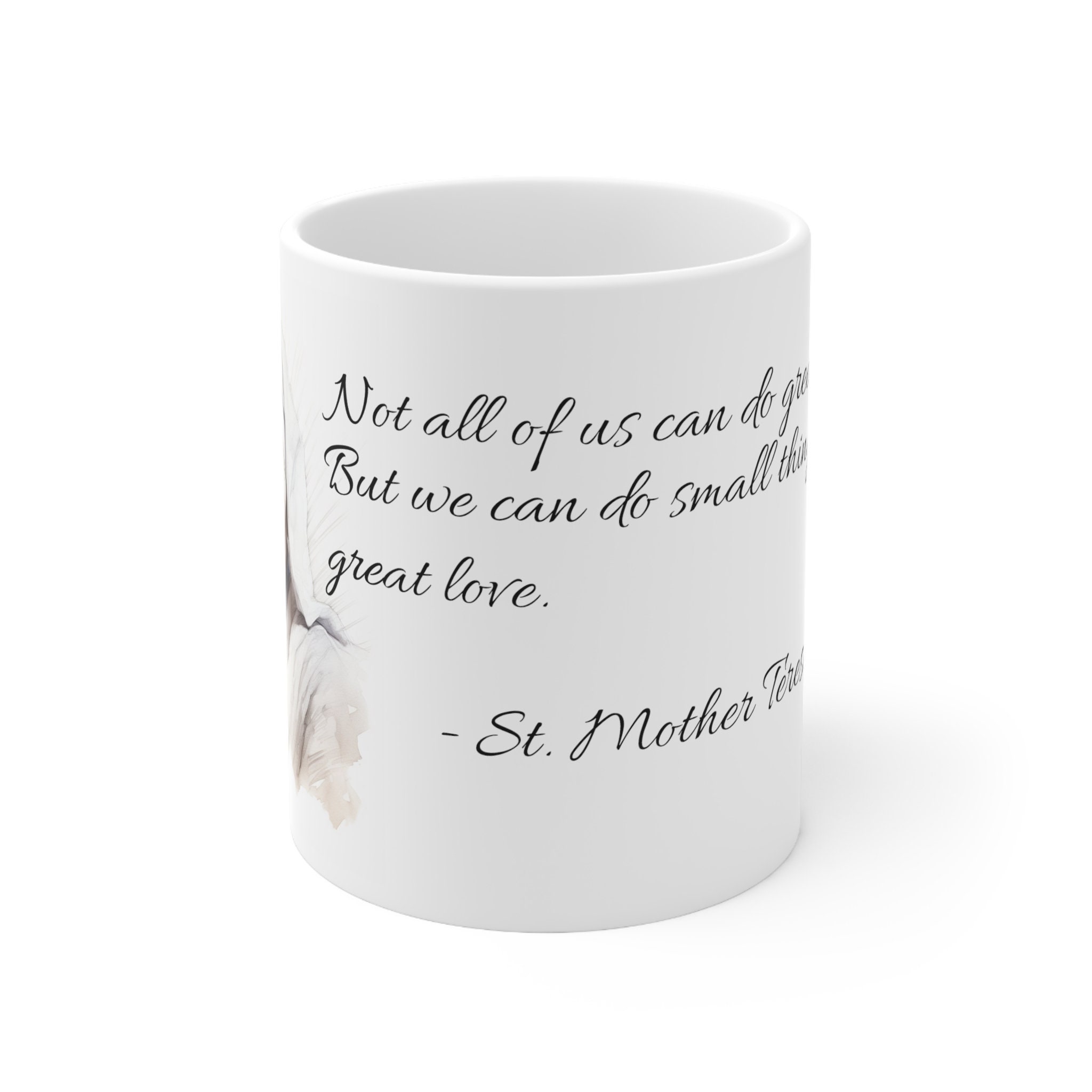 St. Mother Teresa Mug, Catholic Mugs, Saint Mugs, Catholic Gifts, 11 Oz ...