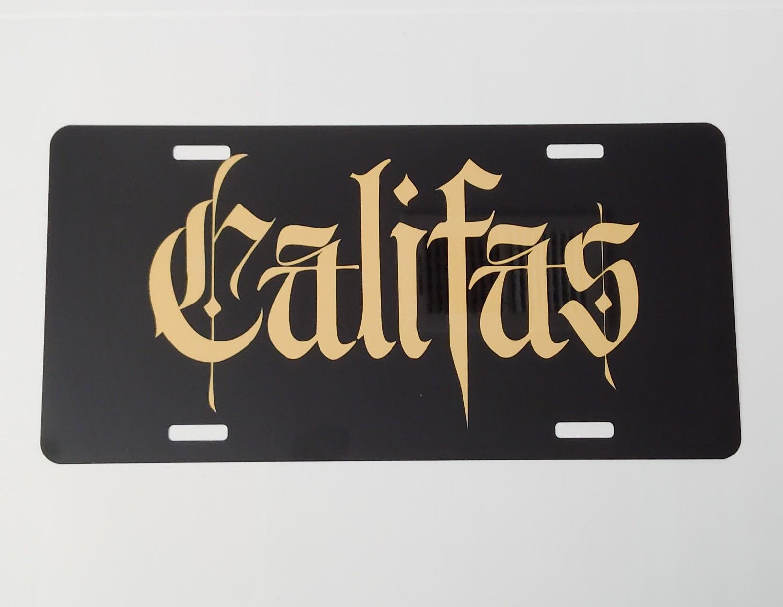 Lowrider Califas License Plate - Etsy