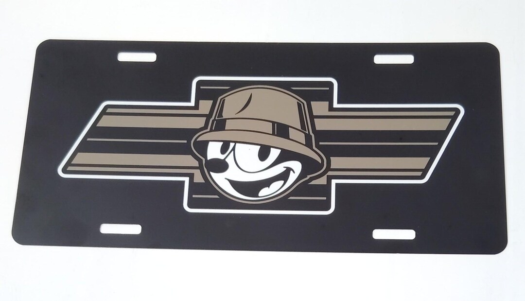 Felix the Cat (brown) License Plate - Etsy