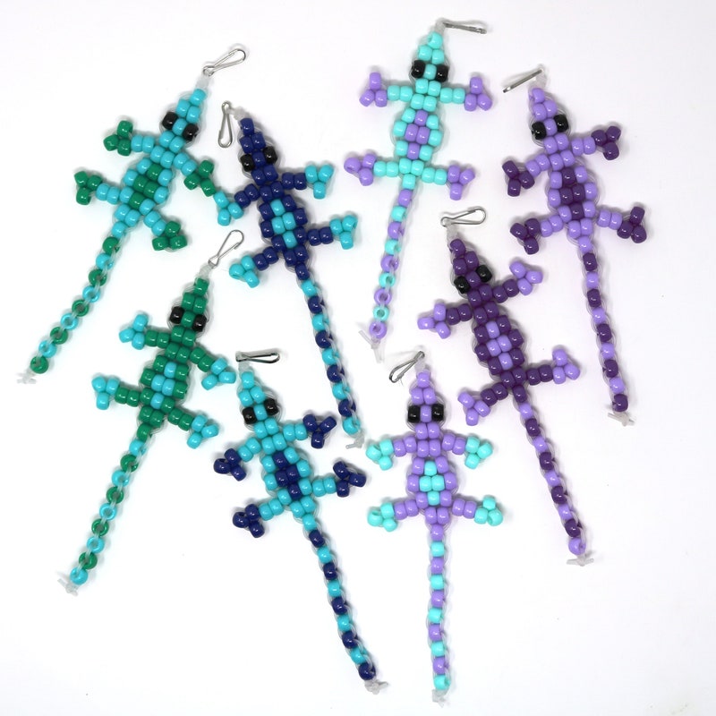 Beaded Animal Keychain - Etsy