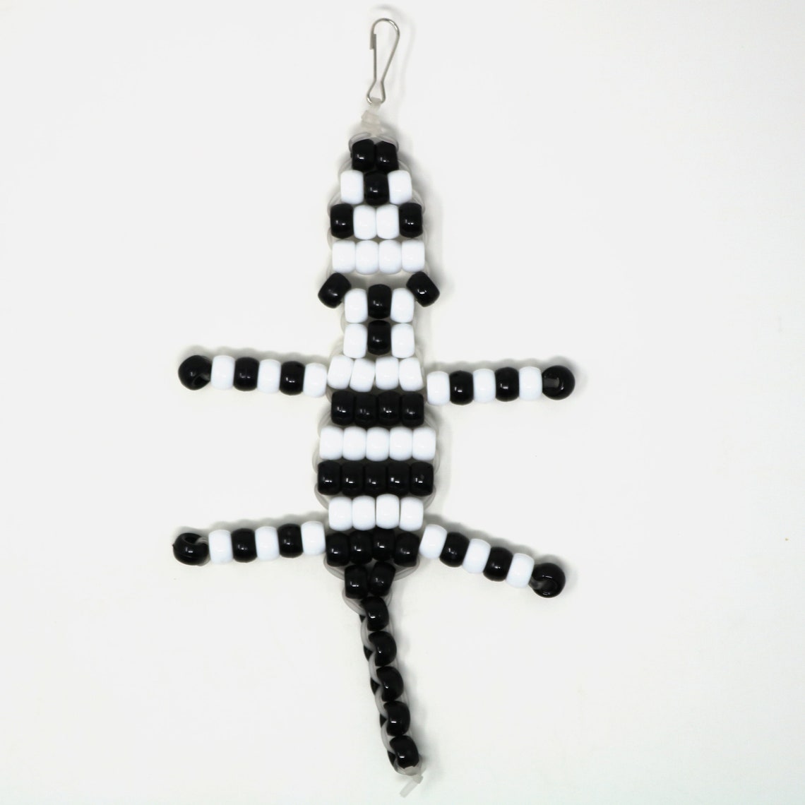 Beaded Lizard / Gecko Keychain Pony Bead 90s Baby Y2K Nostalgia ...