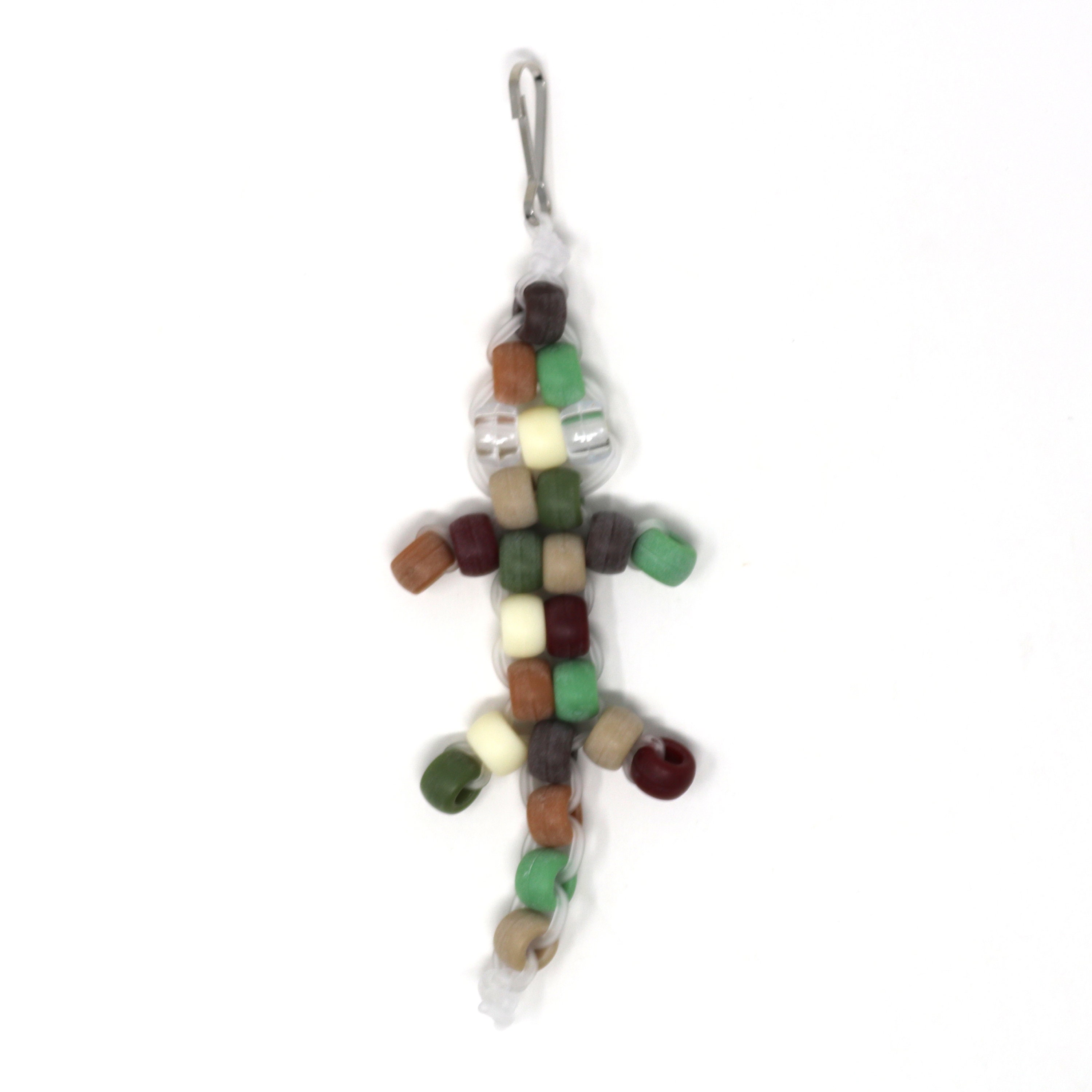Beaded Lizard / Gecko Keychain / Pony Bead 90s Baby Y2K Nostalgia ...