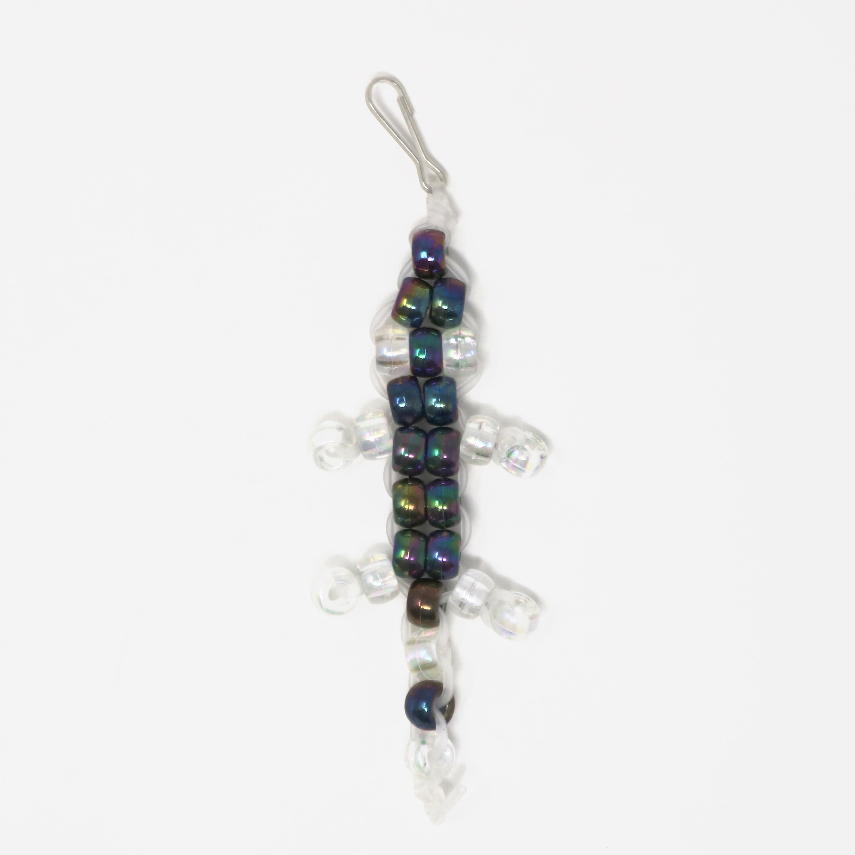 Beaded Lizard / Gecko Keychain / Pony Bead 90s Baby Y2K Nostalgia ...