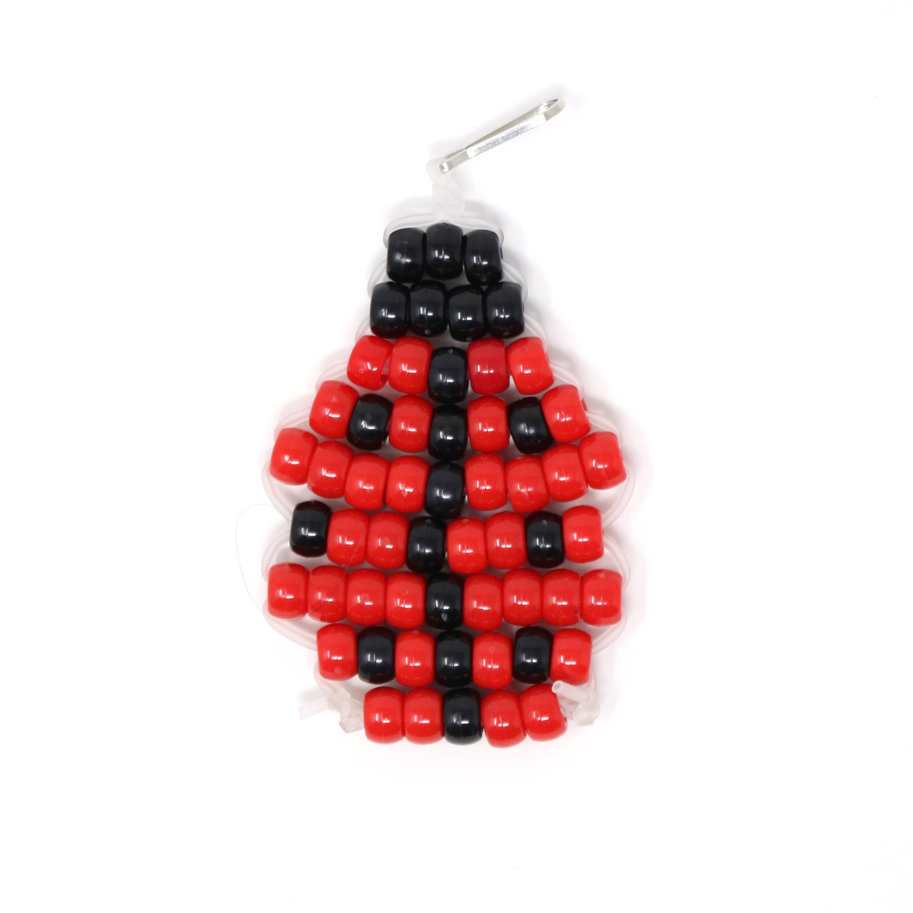 Beaded Animals Insects Fruit / Lizard Style Keychain Pony Bead 90s Baby ...