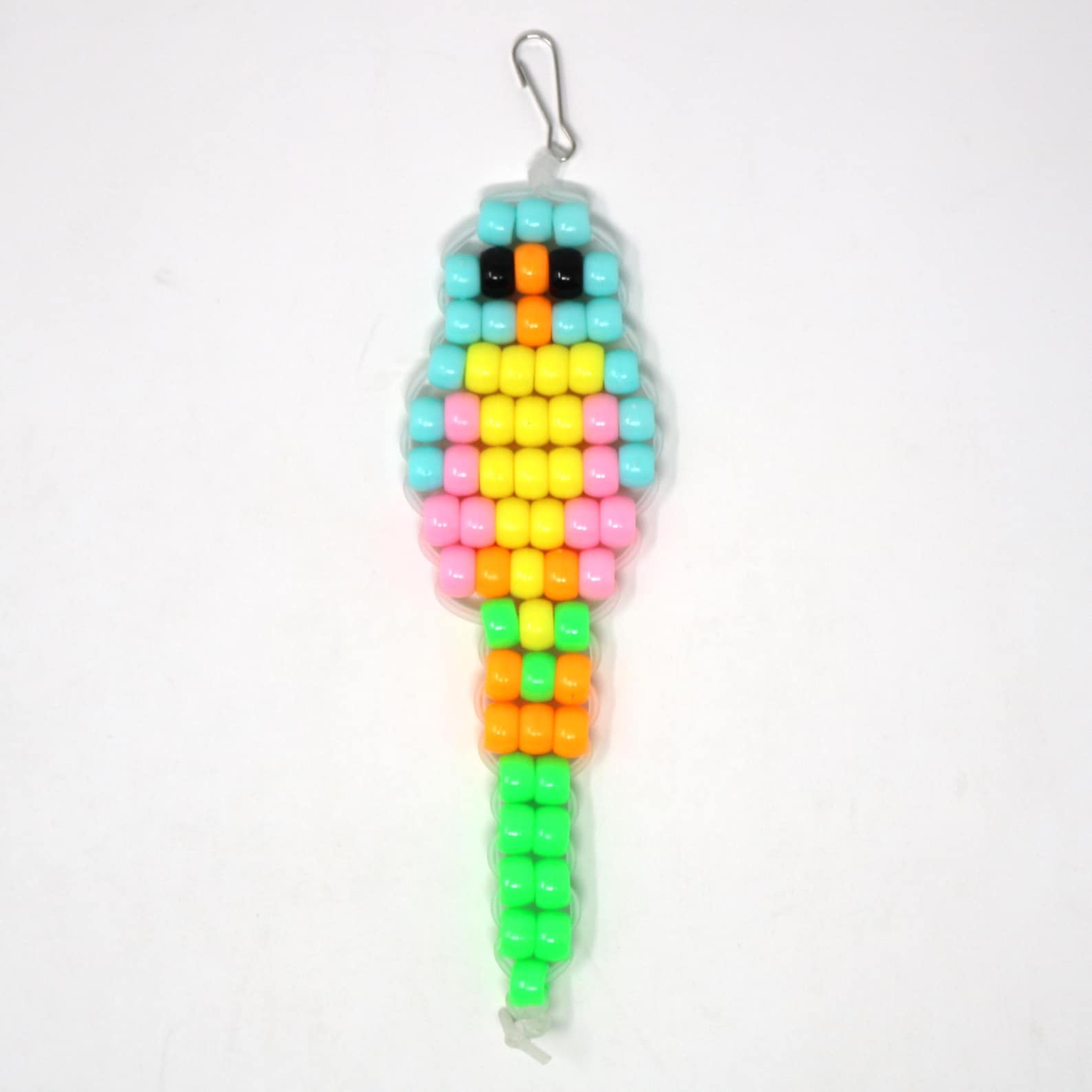 Beaded Animals Insects Fruit / Lizard Style Keychain Pony Bead 90s Baby ...