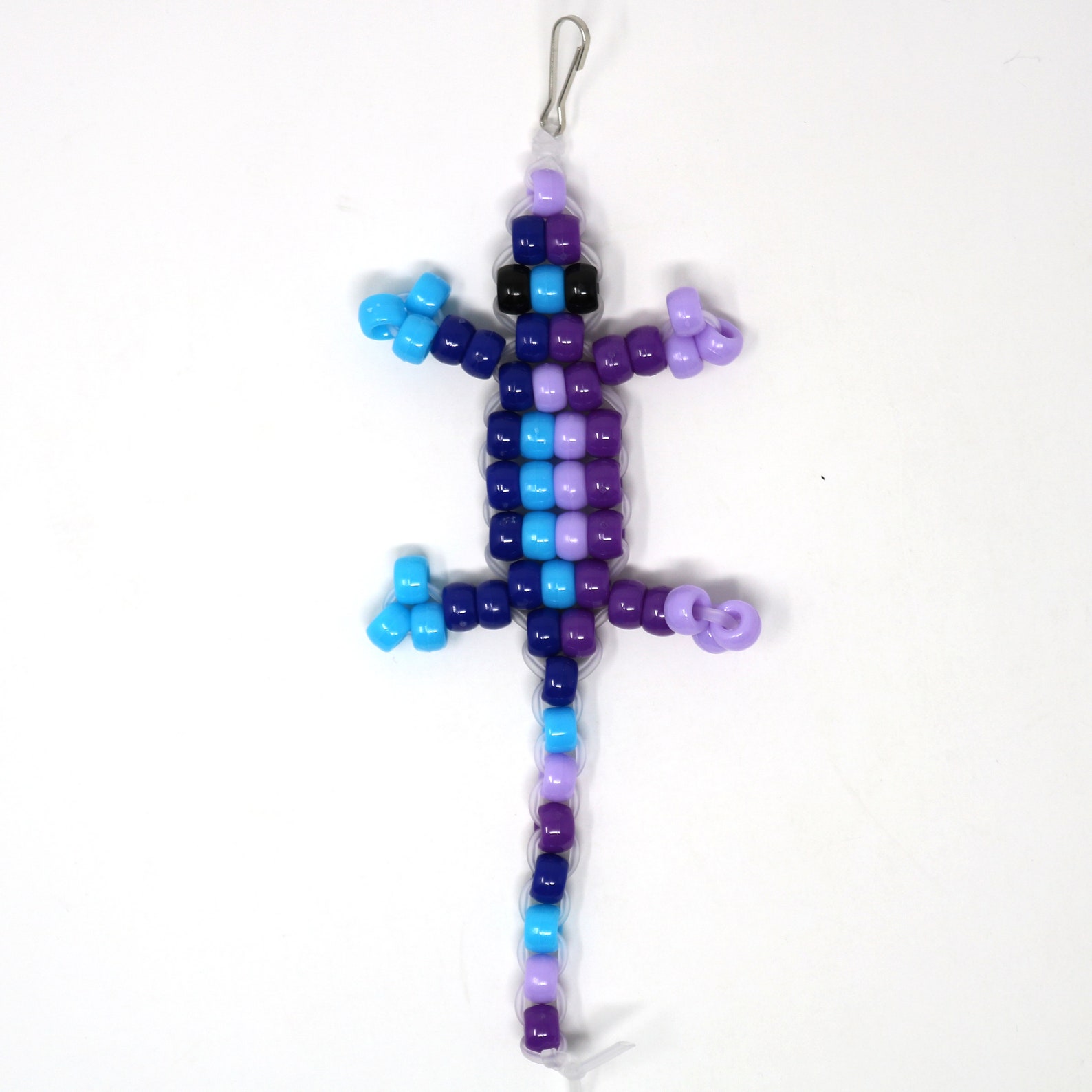 Beaded Lizard / Gecko Keychain Pony Bead 90s Y2K Nostalgia Millennial ...