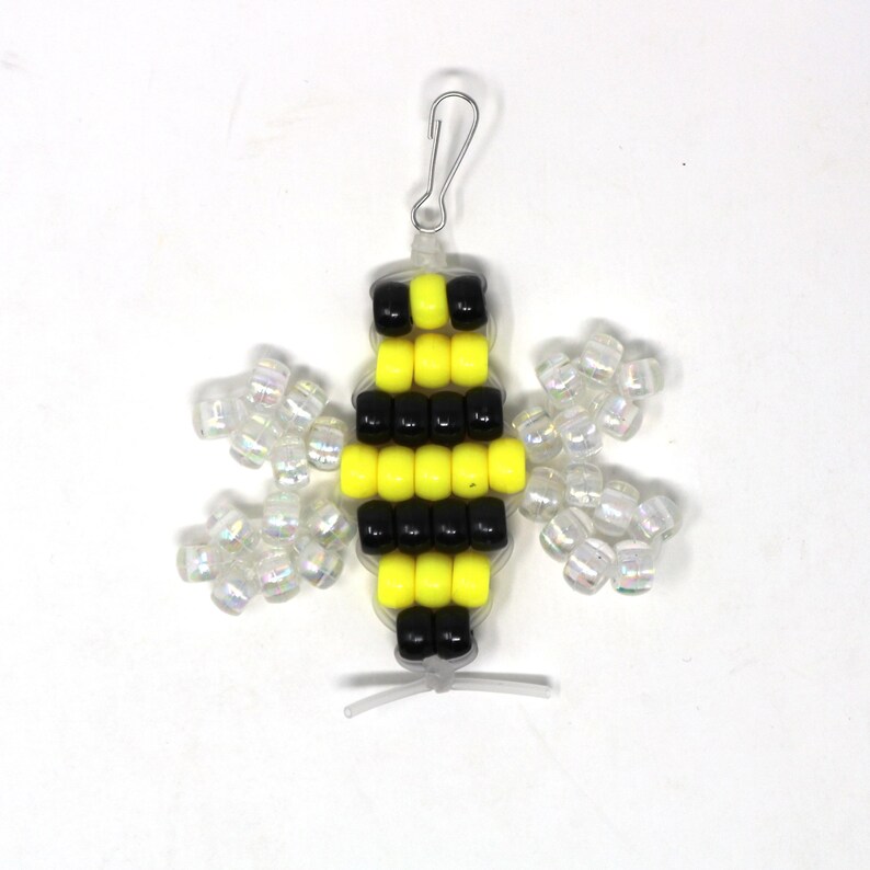 Beaded Animals Insects Fruit / Lizard Style Keychain Pony Bead 90s Baby ...