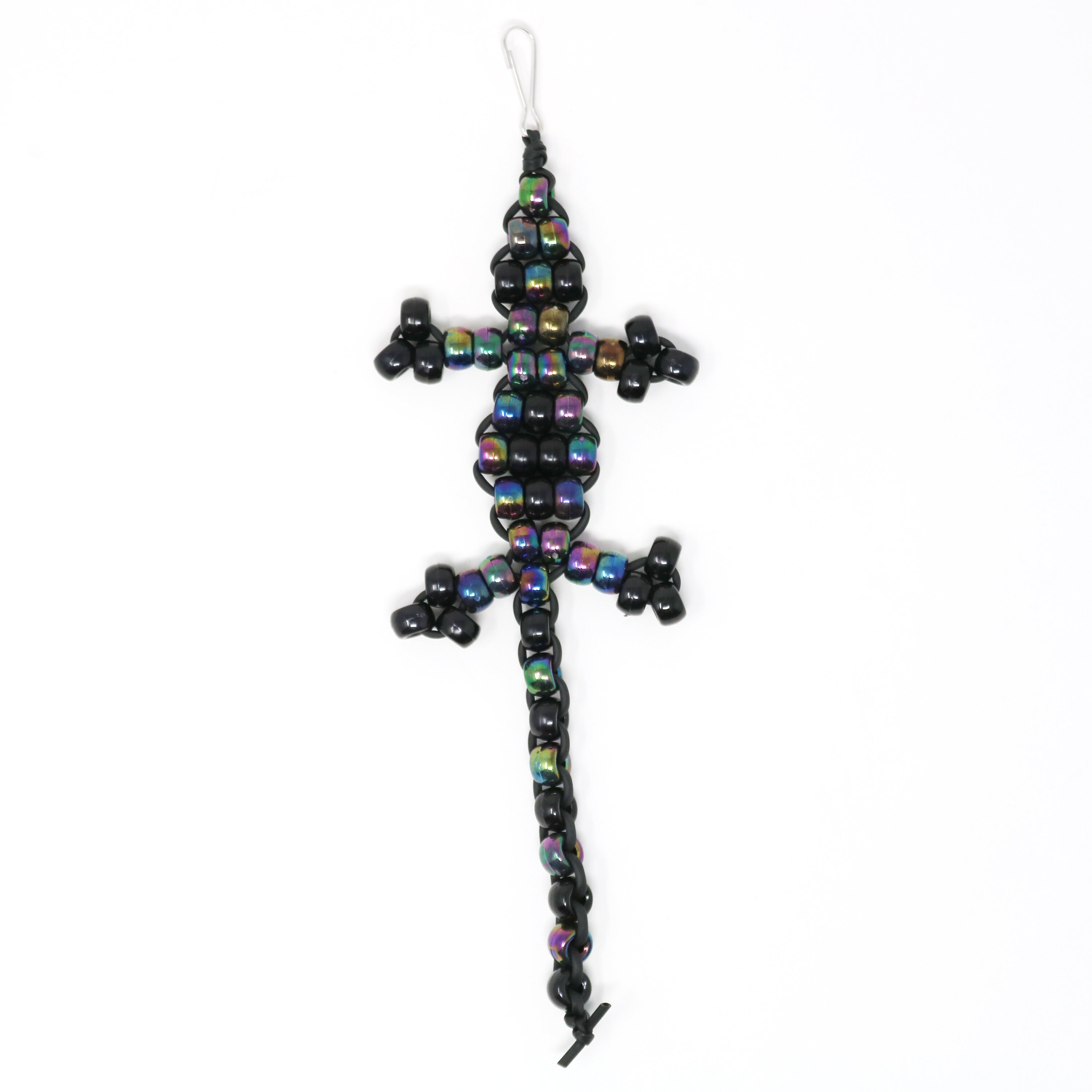 Beaded Lizard Snake Gecko Keychain Pony Bead 90s Baby Y2K Nostalgia ...