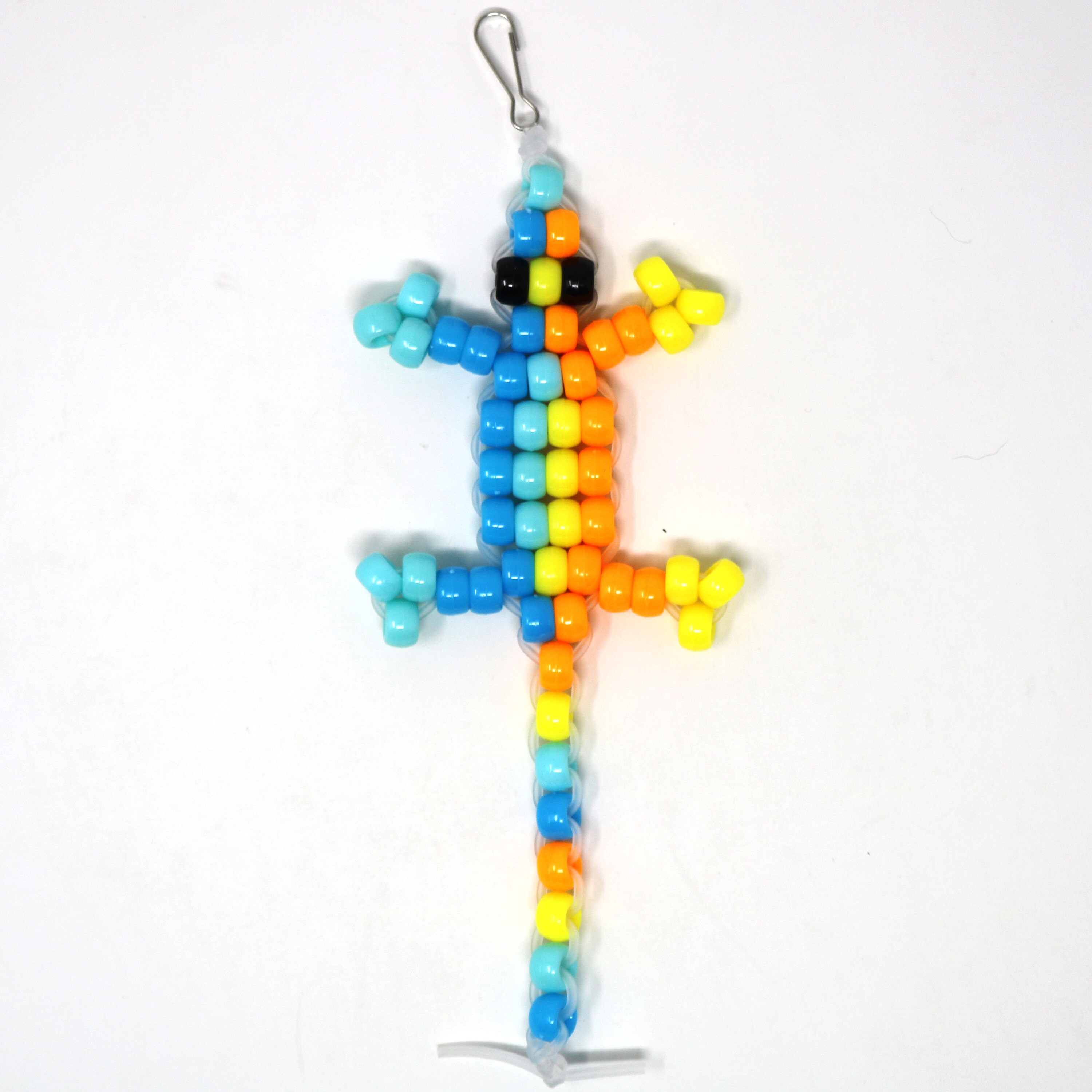 Beaded Lizard / Gecko Keychain Pony Bead 90s Y2K Nostalgia Millennial ...