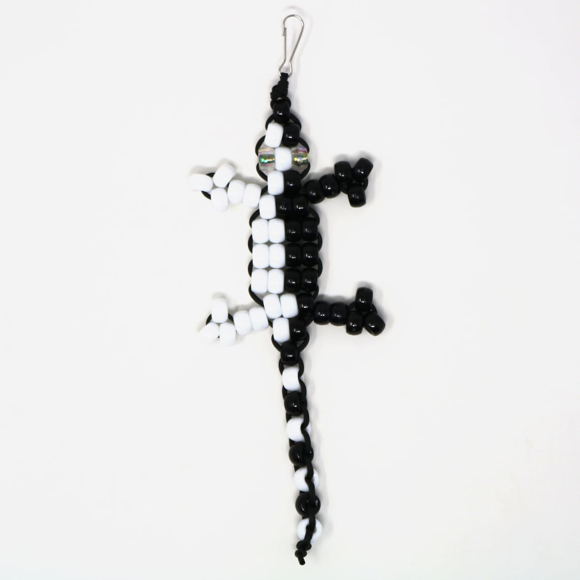 Beaded Lizard /gecko Keychain Pony Bead 90s Baby Y2K Nostalgia ...