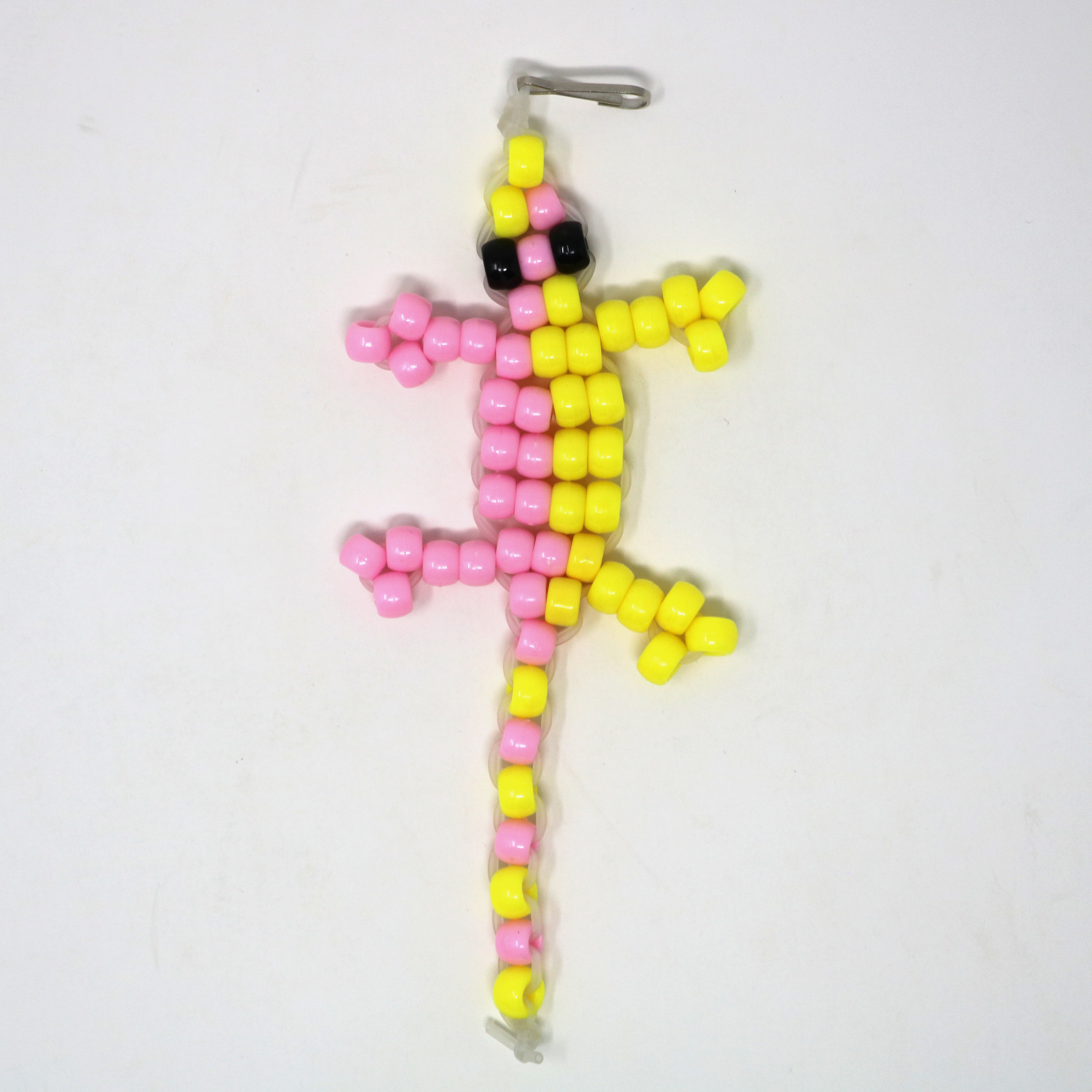 Beaded Lizard /gecko Keychain Pony Bead 90s Baby Y2K Nostalgia ...