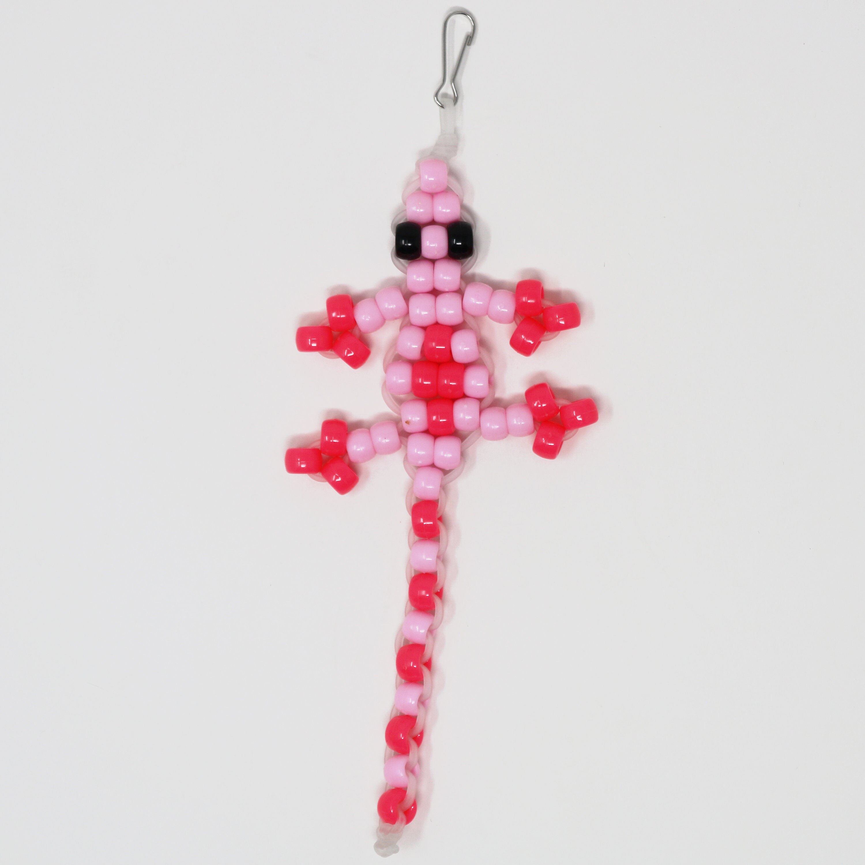 Beaded Lizard / Gecko Keychain Pony Bead 90s Baby Y2K Nostalgia ...