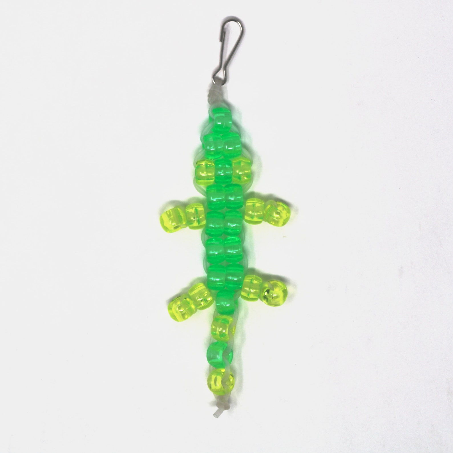 Beaded Lizard / Gecko Keychain / Pony Bead 90s Baby Y2K Nostalgia ...