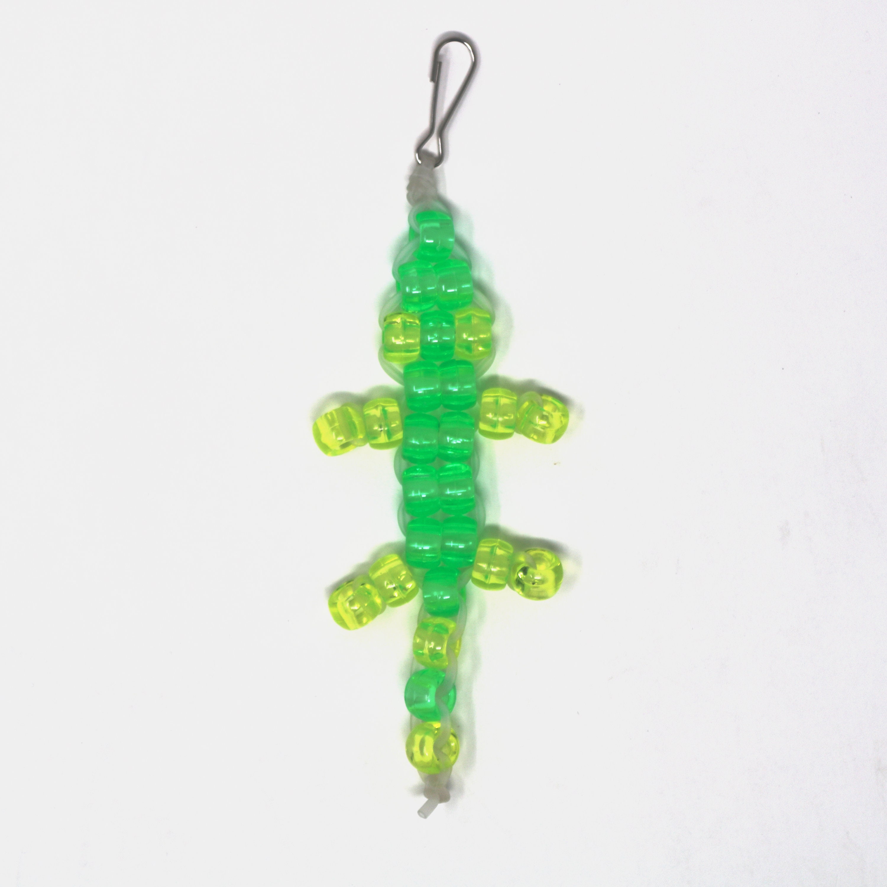 Beaded Lizard / Gecko Keychain / Pony Bead 90s Baby Y2K Nostalgia ...