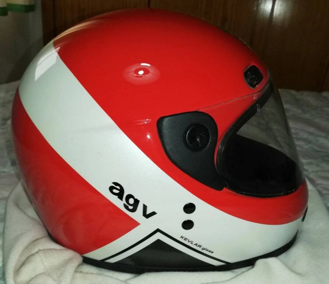 Vintage Classic Helmet Agv AG-100 Valencia 80's Size L - Etsy